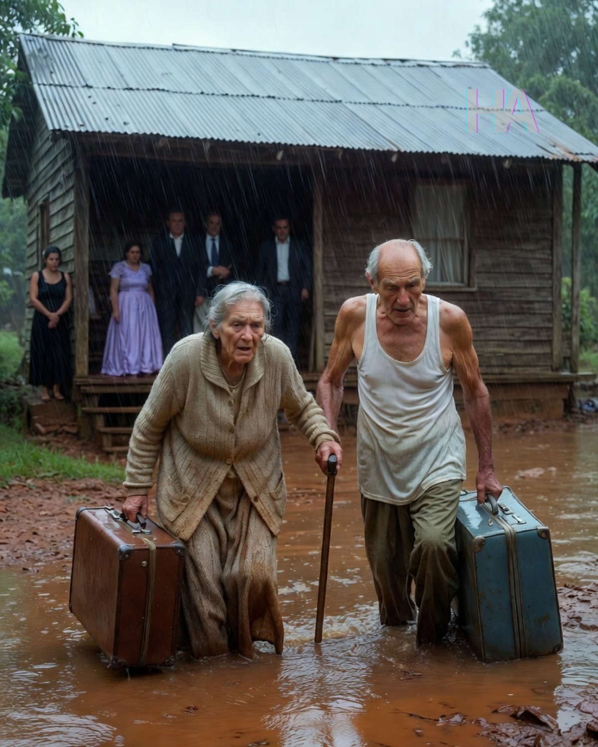THEY THREW YOU OUT INTO THE RAIN… NEVER KNOWING THE OLD MAN THEY ...
