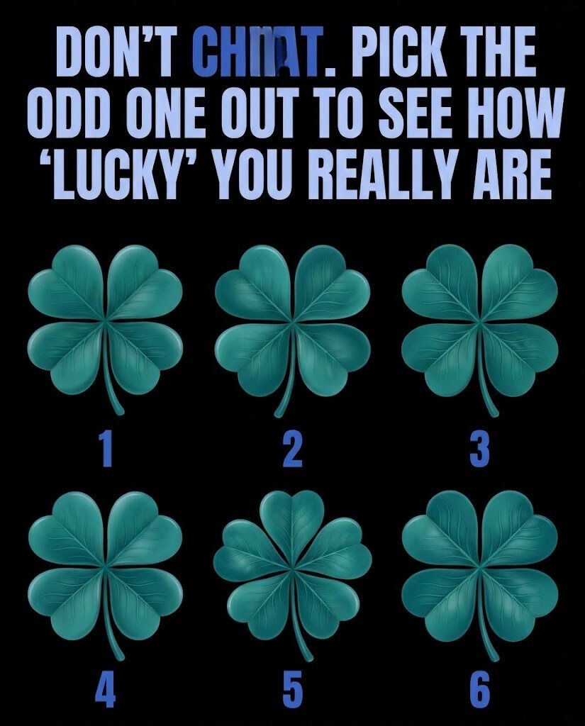 Pick the Odd One Out — Discover How Lucky You Really Are – Live Well Notes